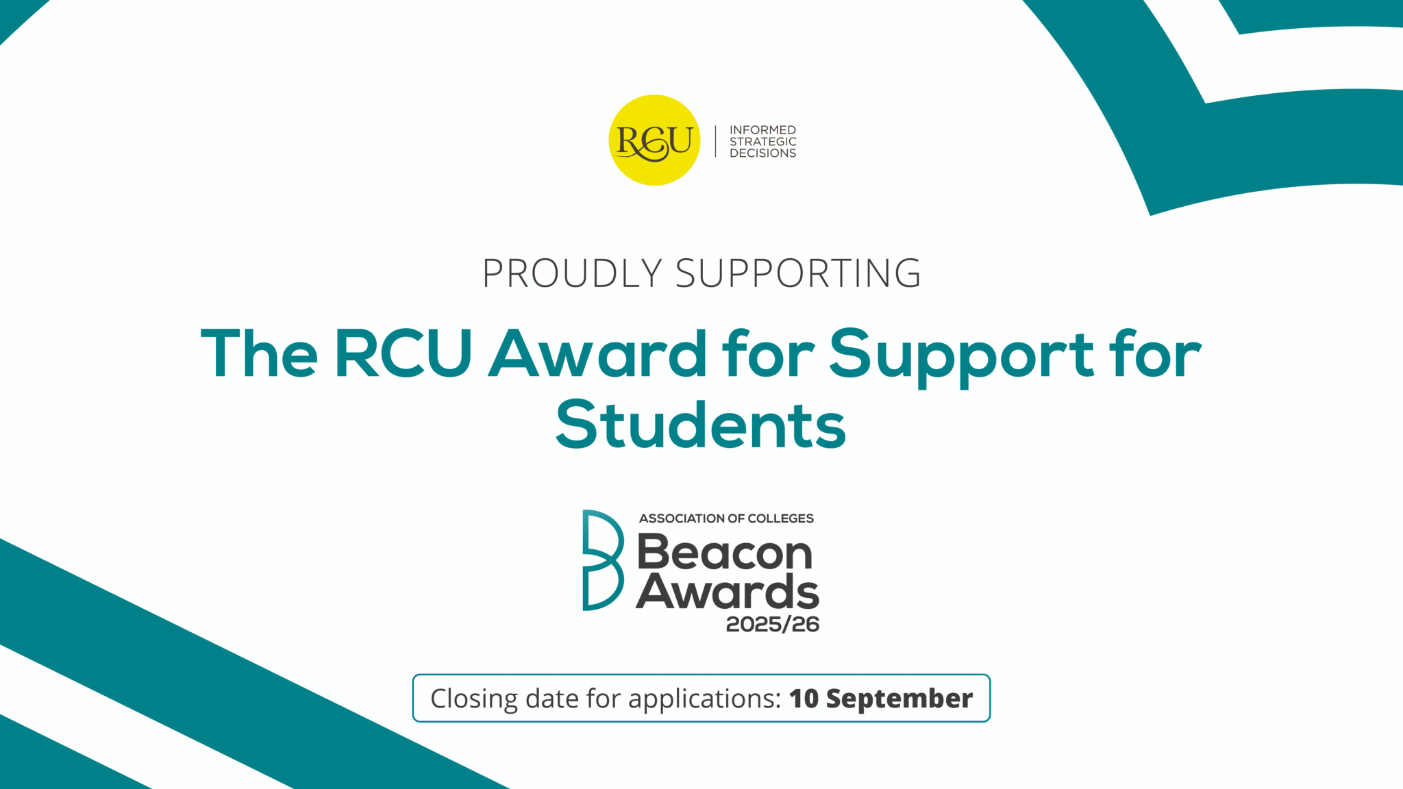 Applications open for 2025/26 RCU Support for Students- Supporting the ...